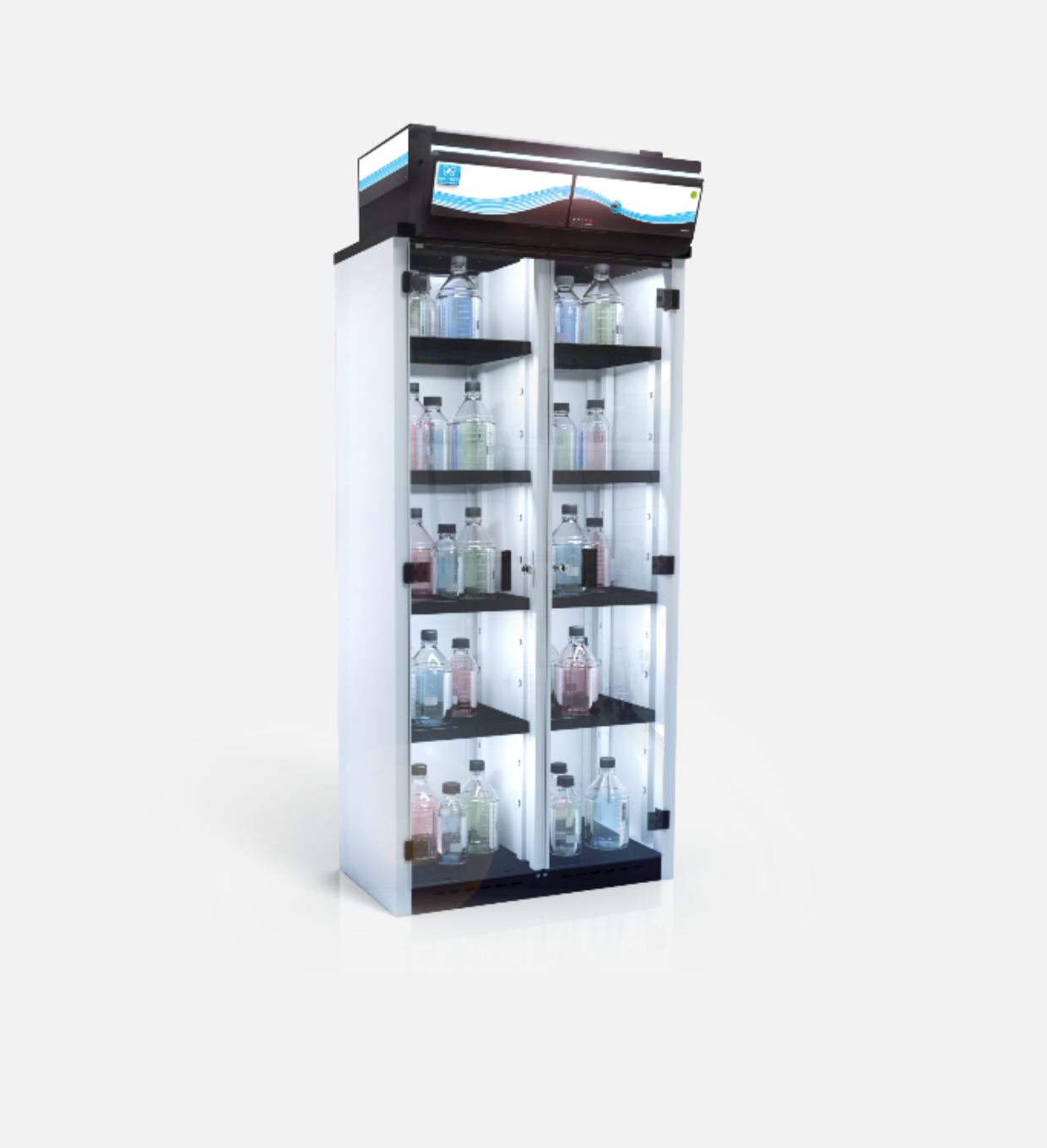 ERLAB chemical storage cabinets – Guill-Bern Corporation